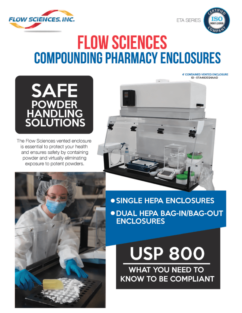 Compounding Pharmacy Booklet - Flow Sciences, Inc.