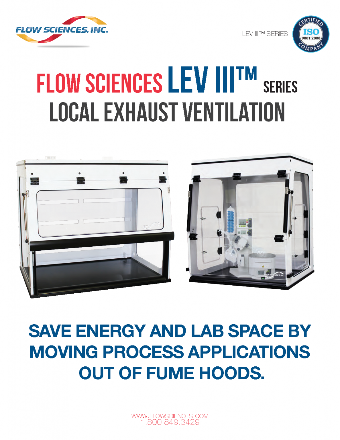 Local Exhaust Ventilation Enclosure Booklet - Flow Sciences, Inc.