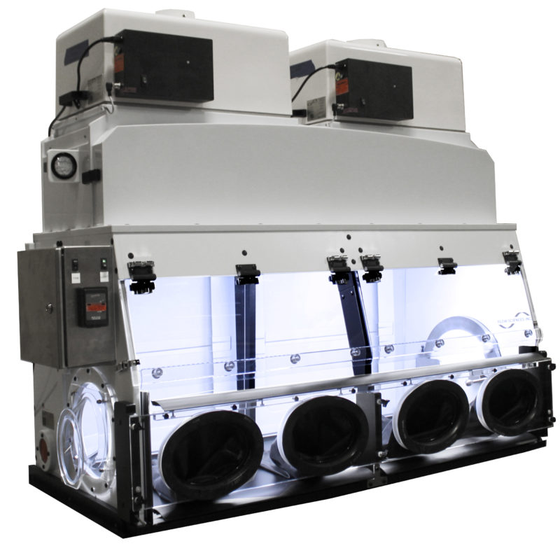 API Weighing and Processing Glove Box with RTP - Flow Sciences, Inc.