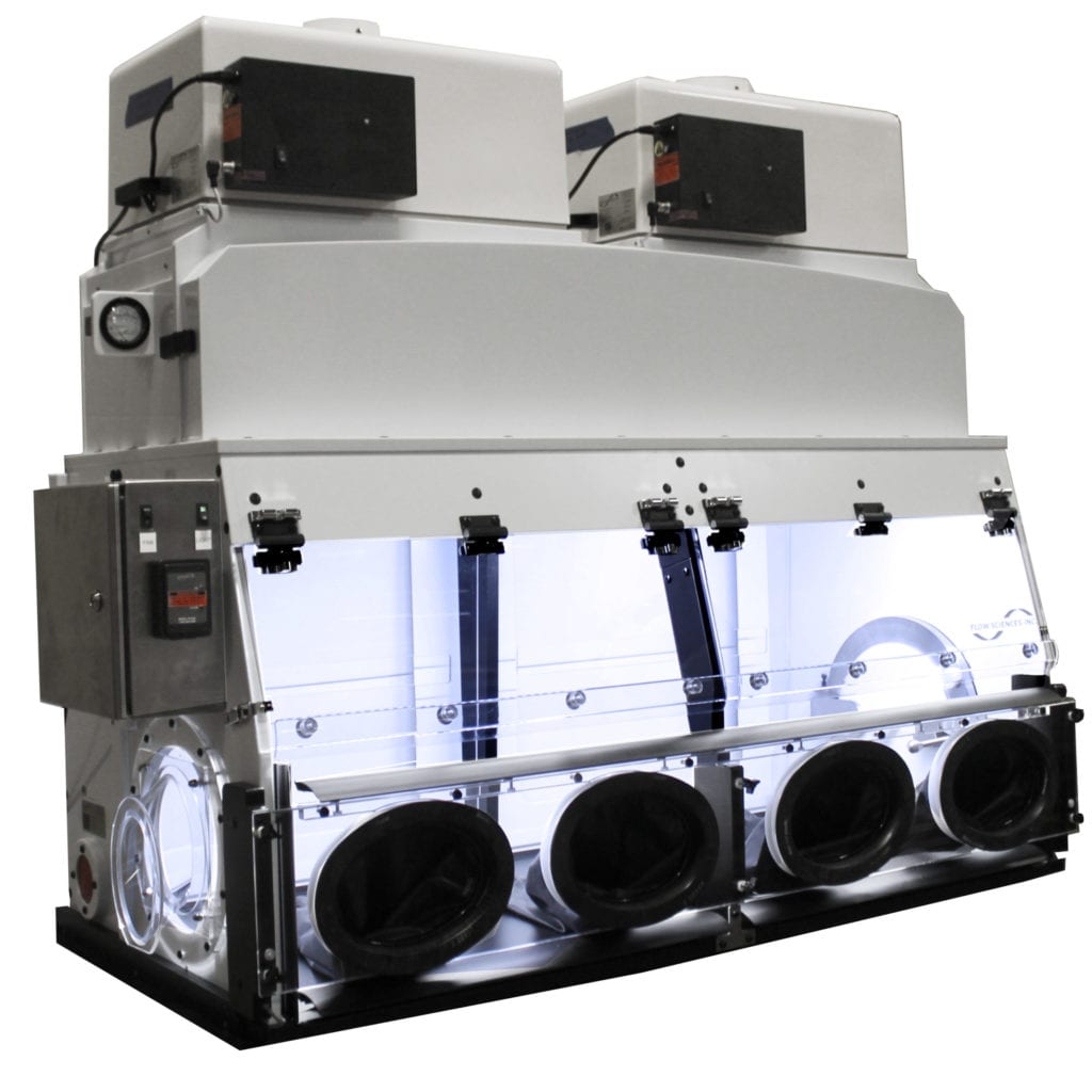 API Weighing and Processing Glove Box with RTP - Flow Sciences, Inc.