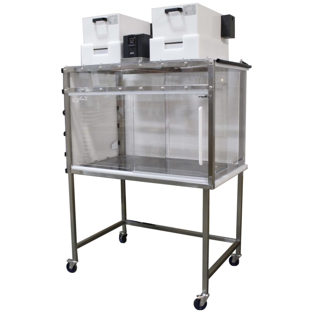 Downflow Booth for Freeze Dryer / Lyophilizer - Flow Sciences, Inc.