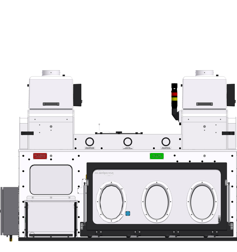 Analytical Process Isolator™ 6 foot Left - Flow Sciences, Inc.