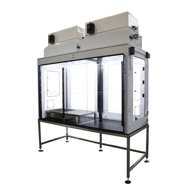 Sliding Door Buchi Spray Dryer Enclosure - Flow Sciences, Inc.