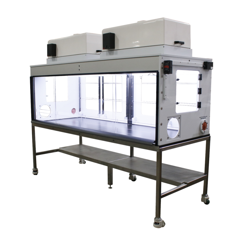 Pharma Extrusion Sliding Sash Enclosure - Flow Sciences, Inc.