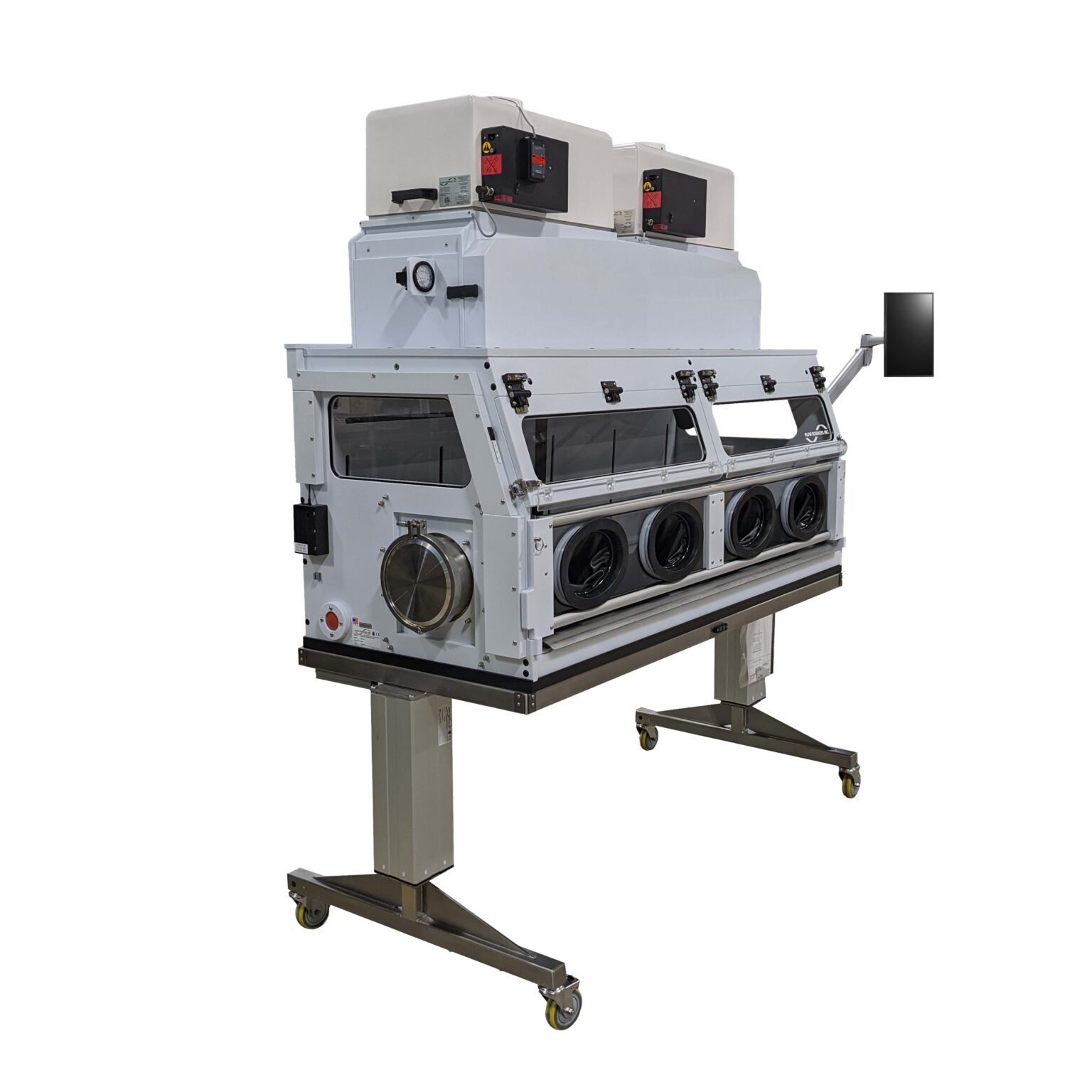 Custom Hybrid Isolator Enclosure for GMP Bulk Powder Transfer - Flow ...